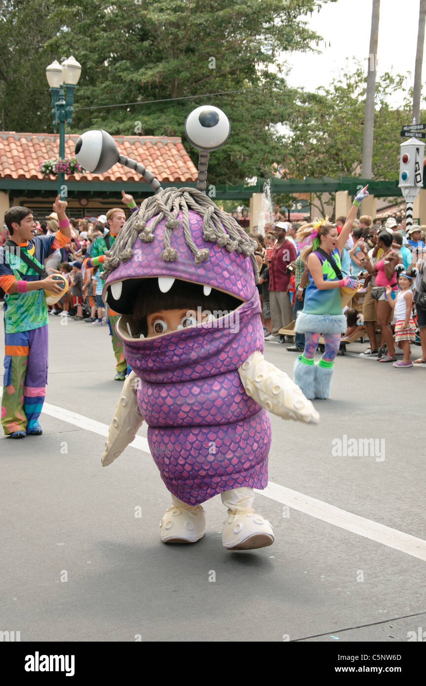 boo monsters inc in the disney pixar countdown to fun parade in walt ...