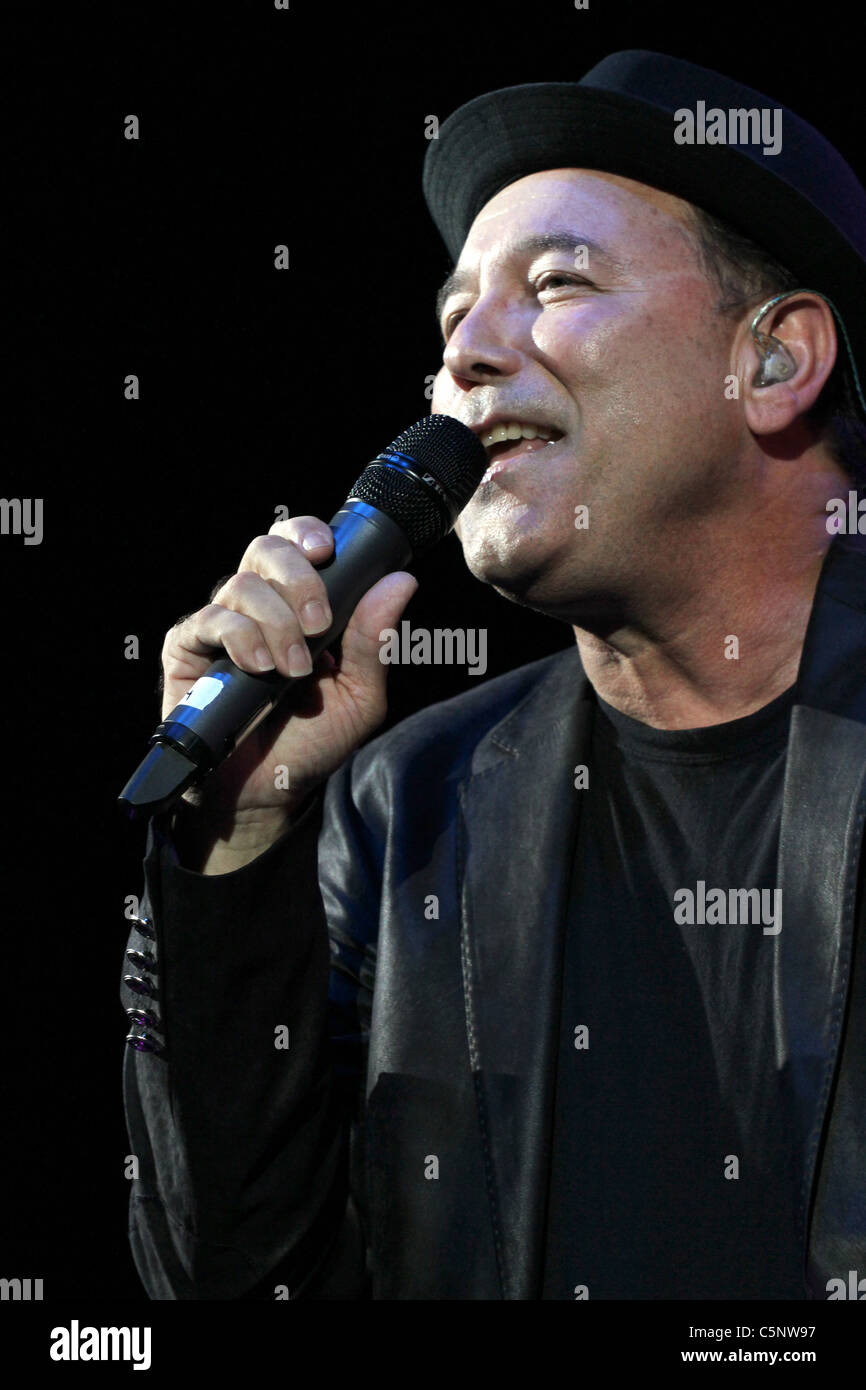 Ruben Blades, legendary salsa singer and songwriter from Panama playing ...