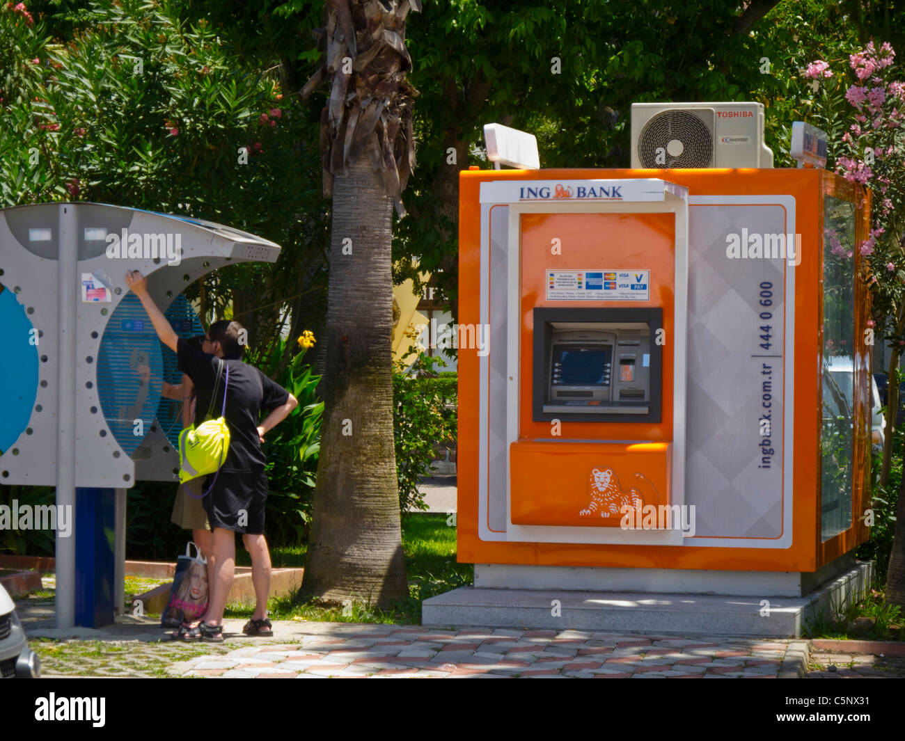 Everywhere in Turkey, even in the smaller cities you find the Dutch ING ...