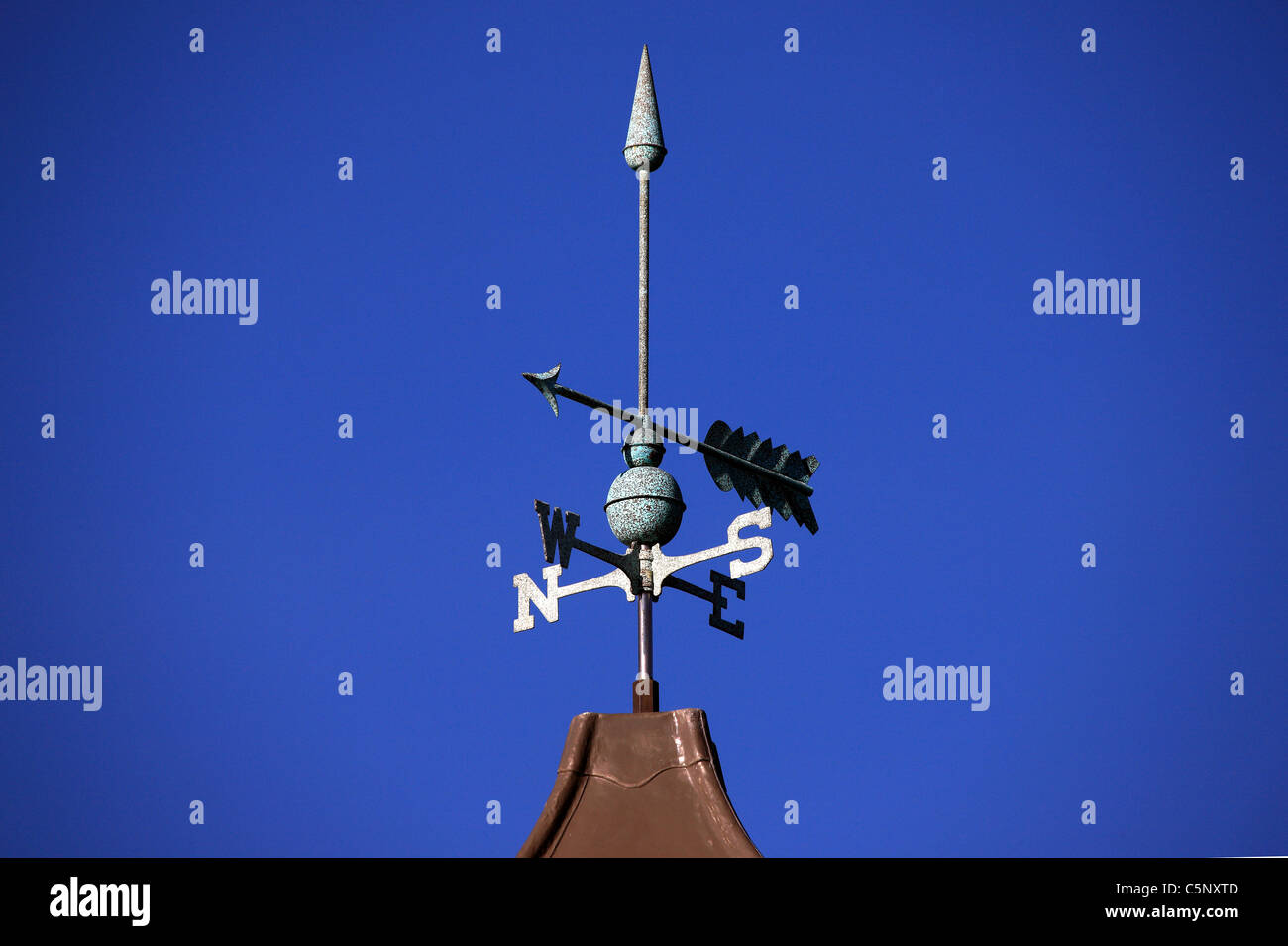 weather vane architectural ornament Stock Photo - Alamy
