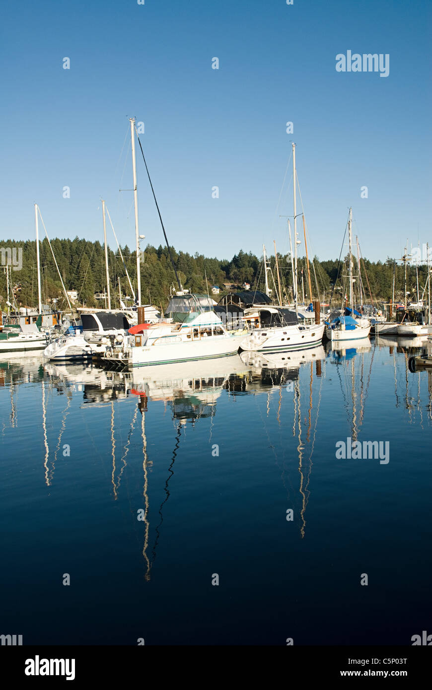 Boats, Salt Spring Island, British Columbia, Canada Stock Photo - Alamy