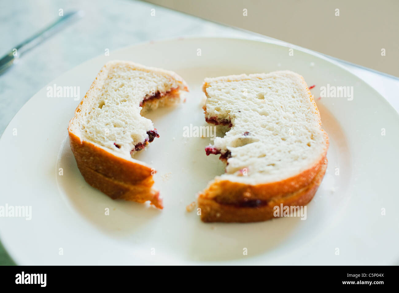 Half bitten hi-res stock photography and images - Alamy