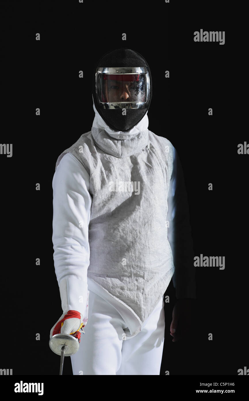 Fencing pose hi-res stock photography and images - Alamy