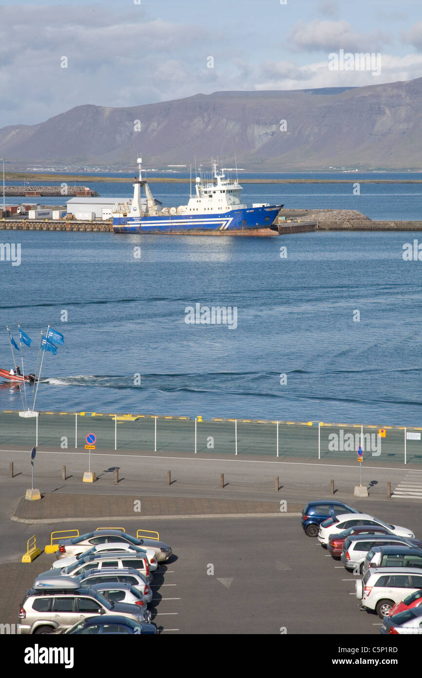 Reykjavik harbour, iceland Stock Photo - Alamy