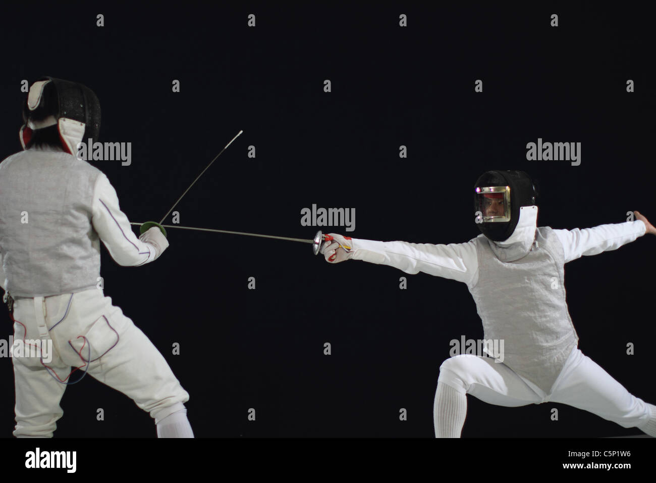 Two men facing forward hi-res stock photography and images - Alamy