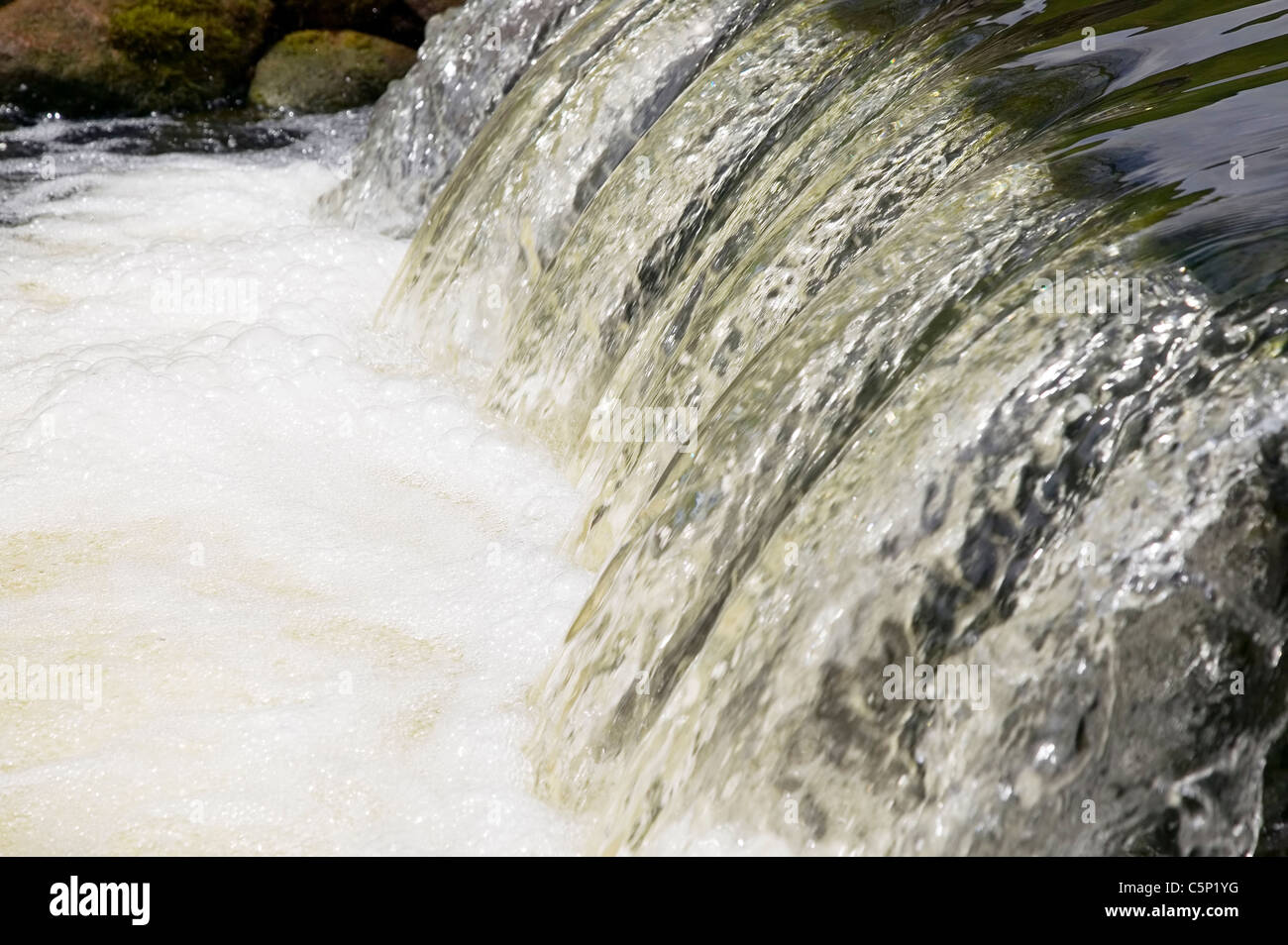 Water is dropping from top, nature background Stock Photo - Alamy