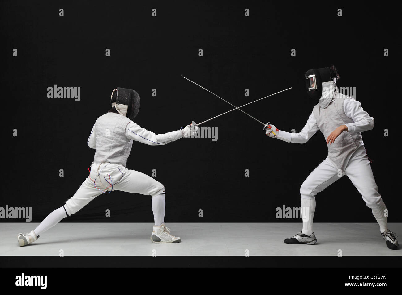 Facing swords hi-res stock photography and images - Alamy