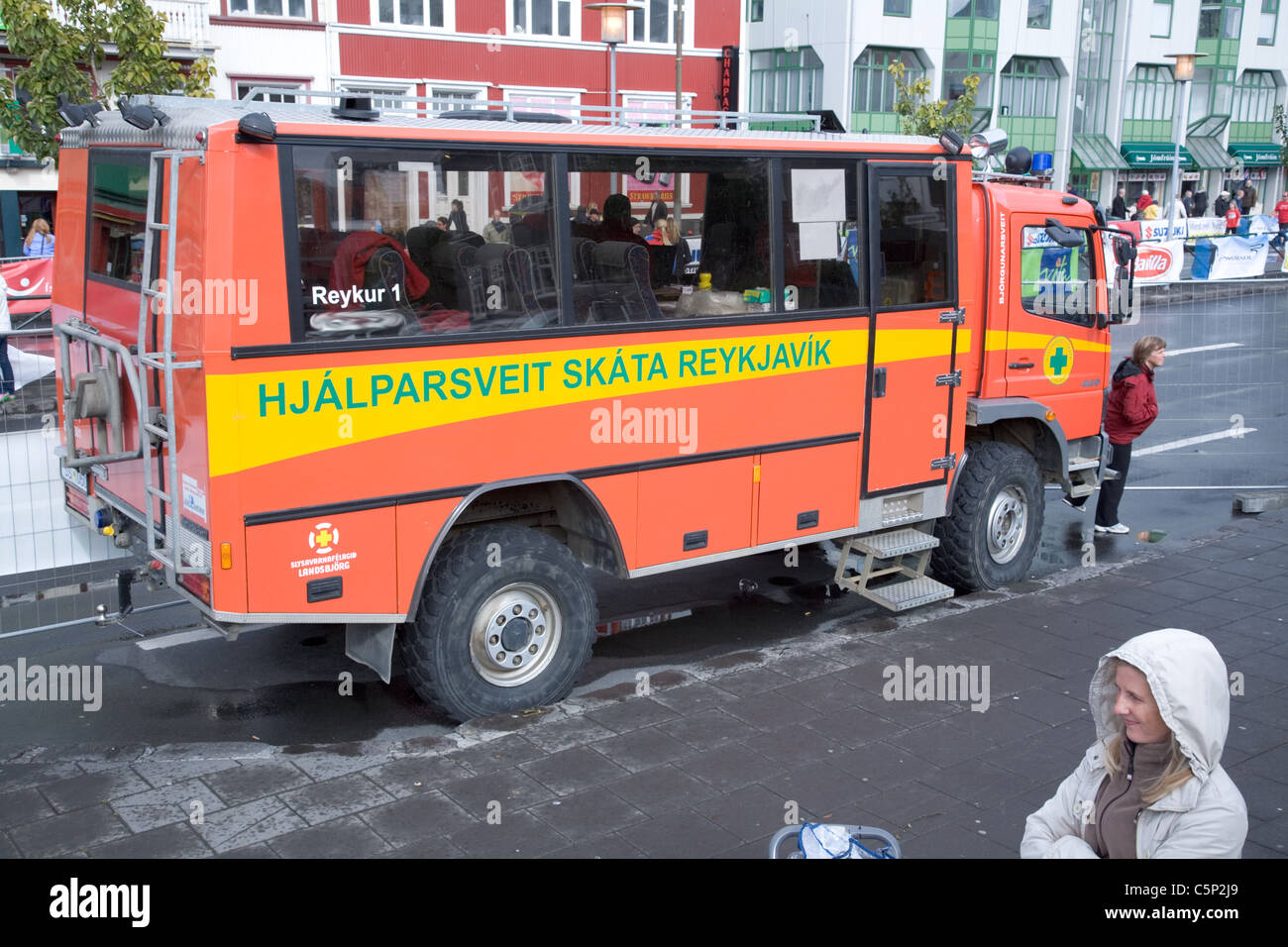 Marathon emergency vehicle hi-res stock photography and images - Alamy