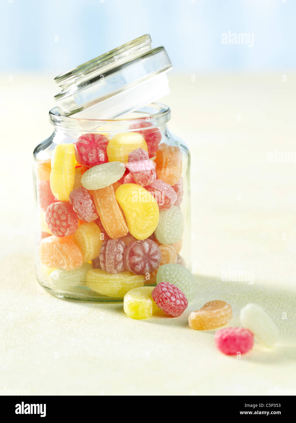 Mixed drops in a glass Stock Photo - Alamy