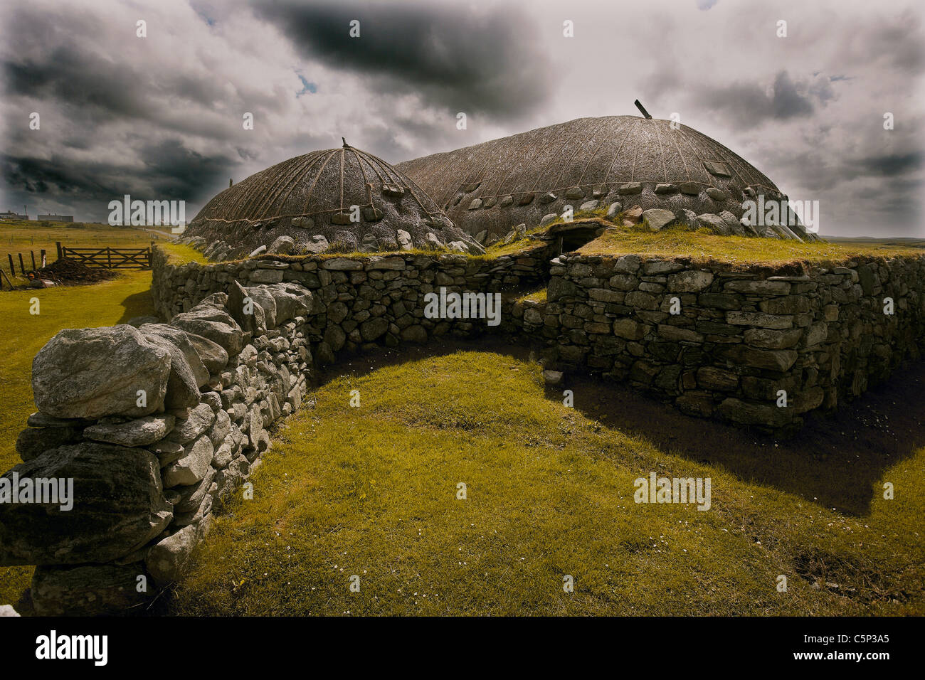 Arnol Black House Museum, Arnol, Isle of Lewis, Outer Hebrides, Scotland, UK Stock Photo - Alamy