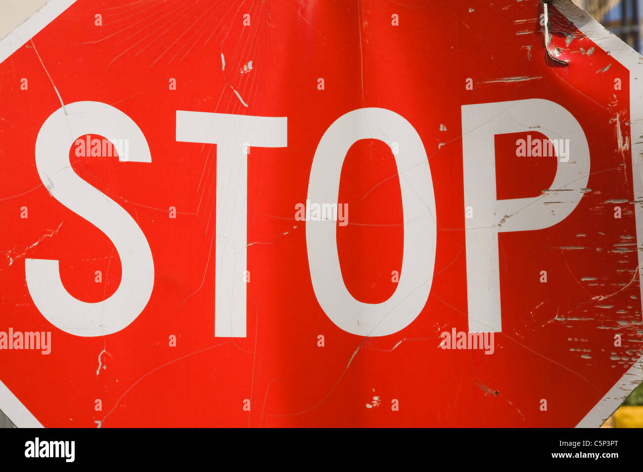 Stop sign detail hi-res stock photography and images - Alamy