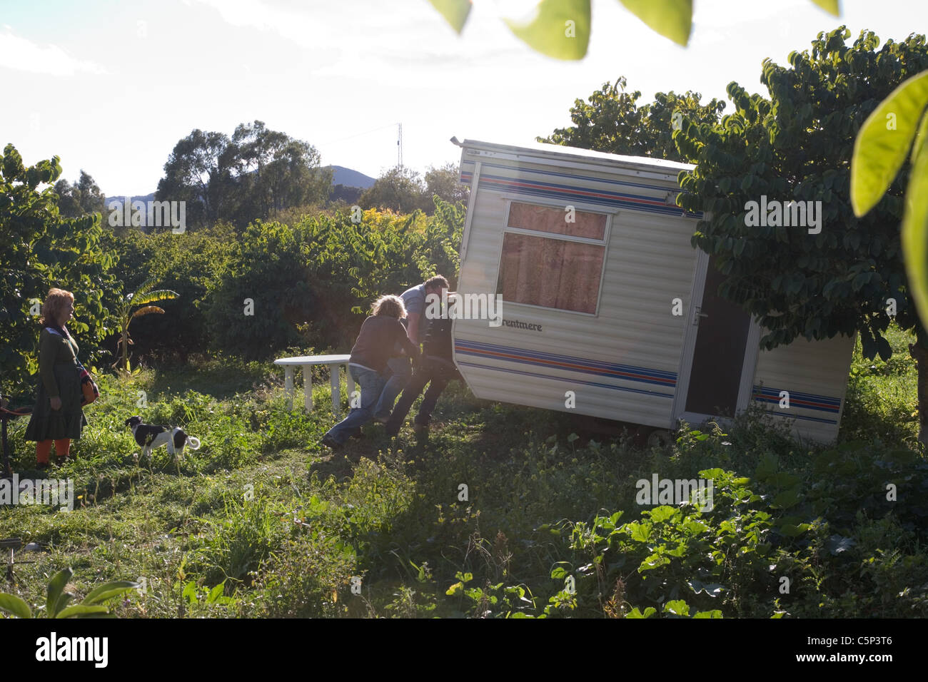 Static caravan hi-res stock photography and images - Alamy