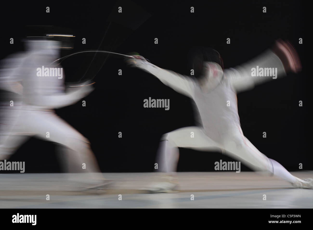 Japanese fencing battle hi-res stock photography and images - Alamy