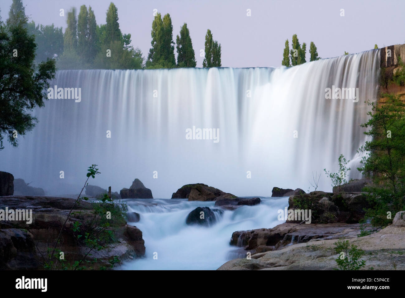 Laja Waterfalls, the biggest waterfalls in Chile, VIII region, Chile ...