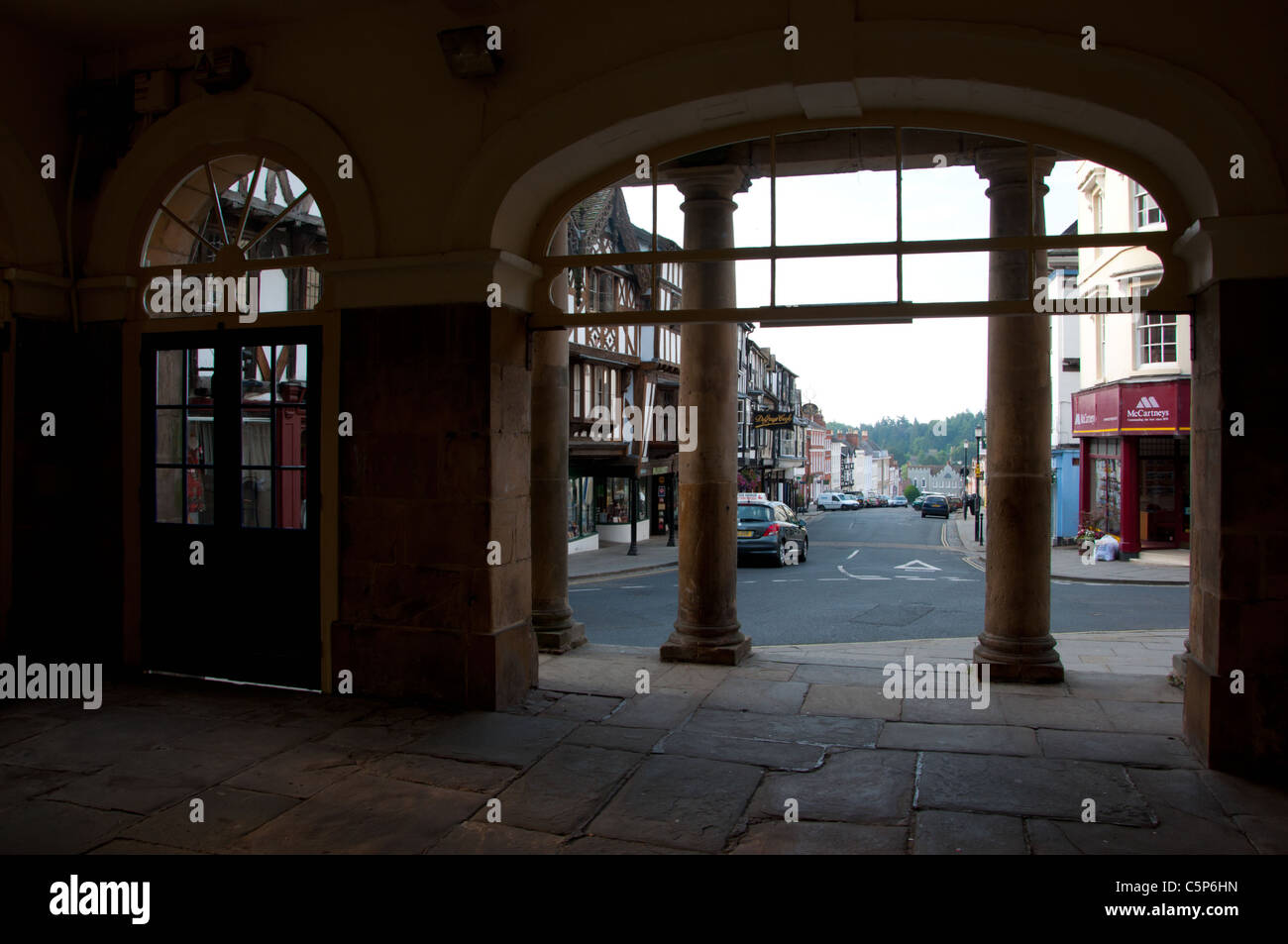 Butter Cross Ludlow Stock Photo - Alamy