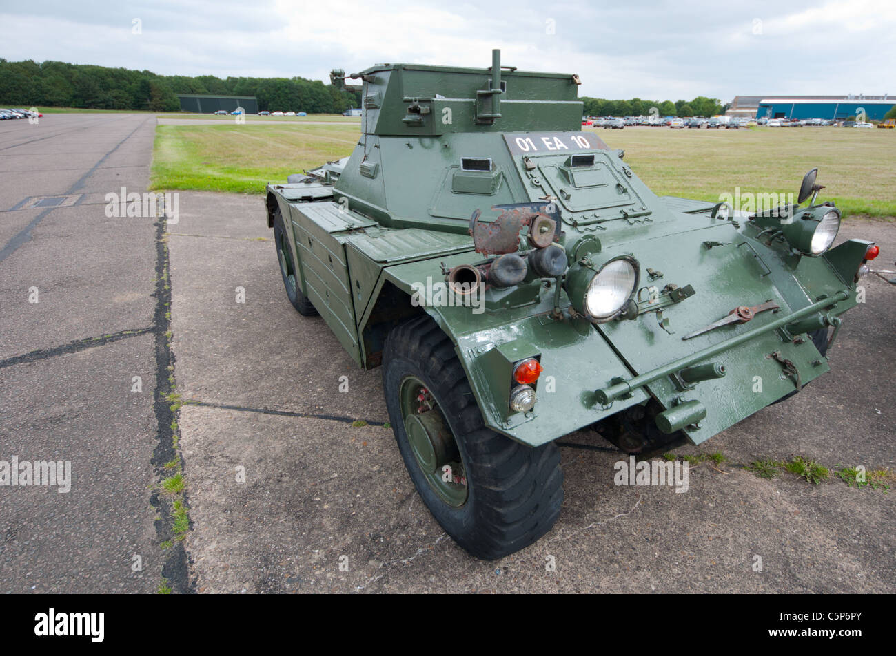 Ferret armoured Scout car, British Army Stock Photo - Alamy