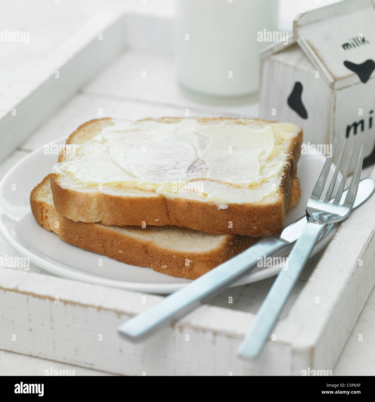 Foods on the tray Stock Photo - Alamy