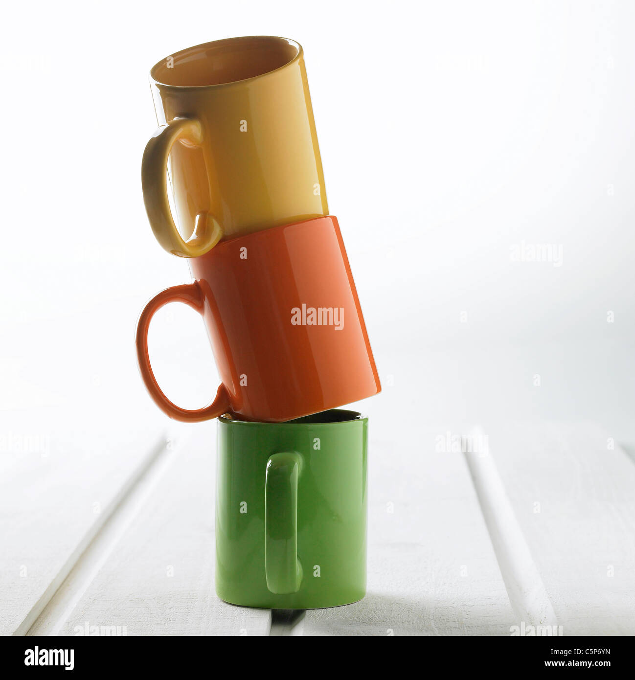 Piled coffee cups hi-res stock photography and images - Alamy