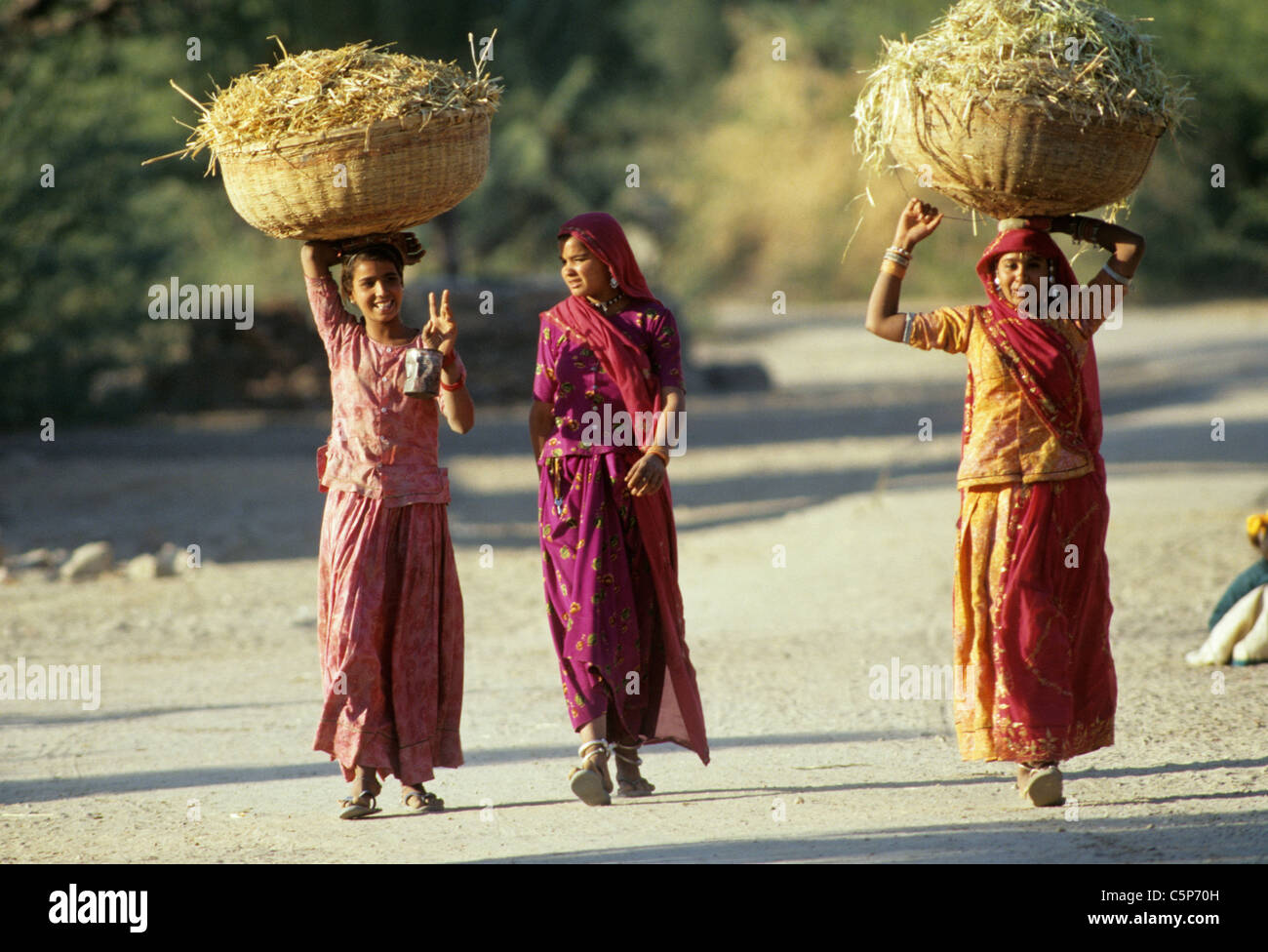 Tharu tribal hi-res stock photography and images - Alamy