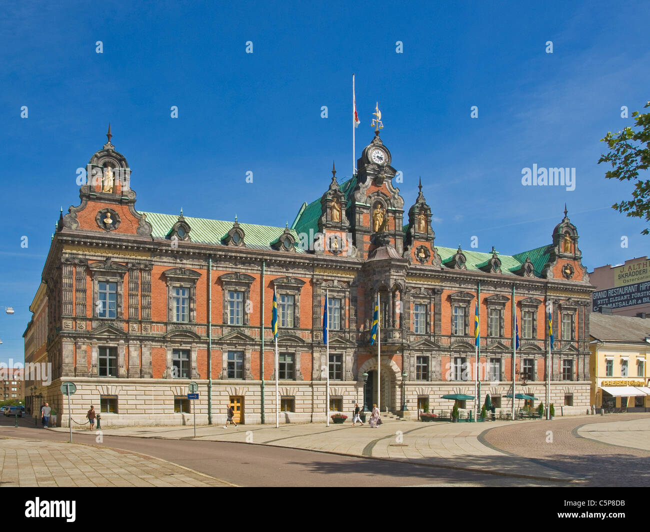 Rathaus Malmö | Malmö guildhall Stock Photo - Alamy
