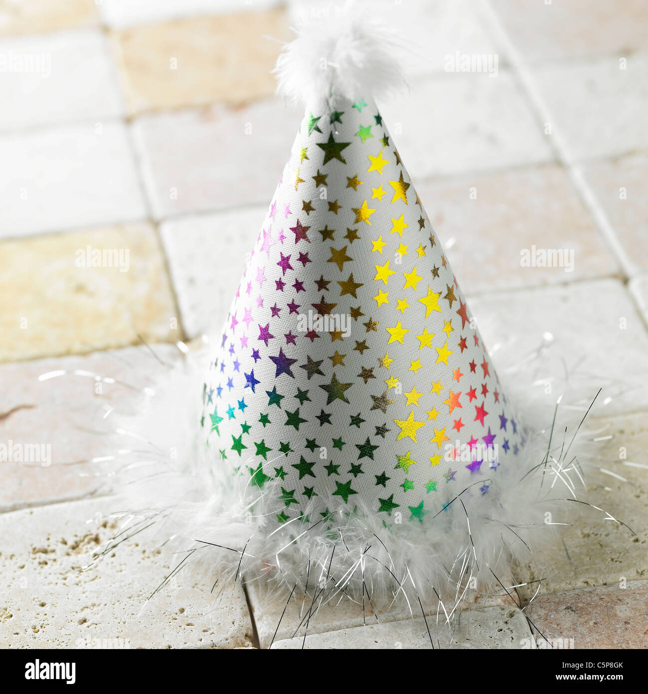 A pointed-hat for a party Stock Photo - Alamy