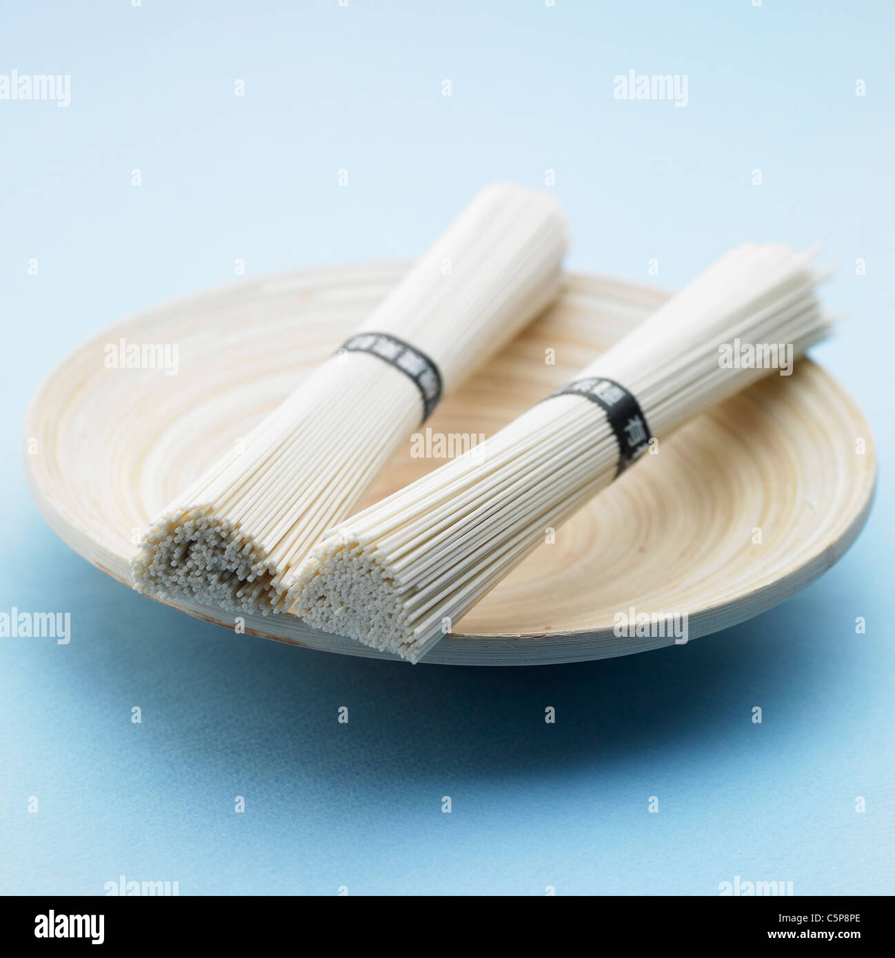 Noodles on a plate Stock Photo - Alamy