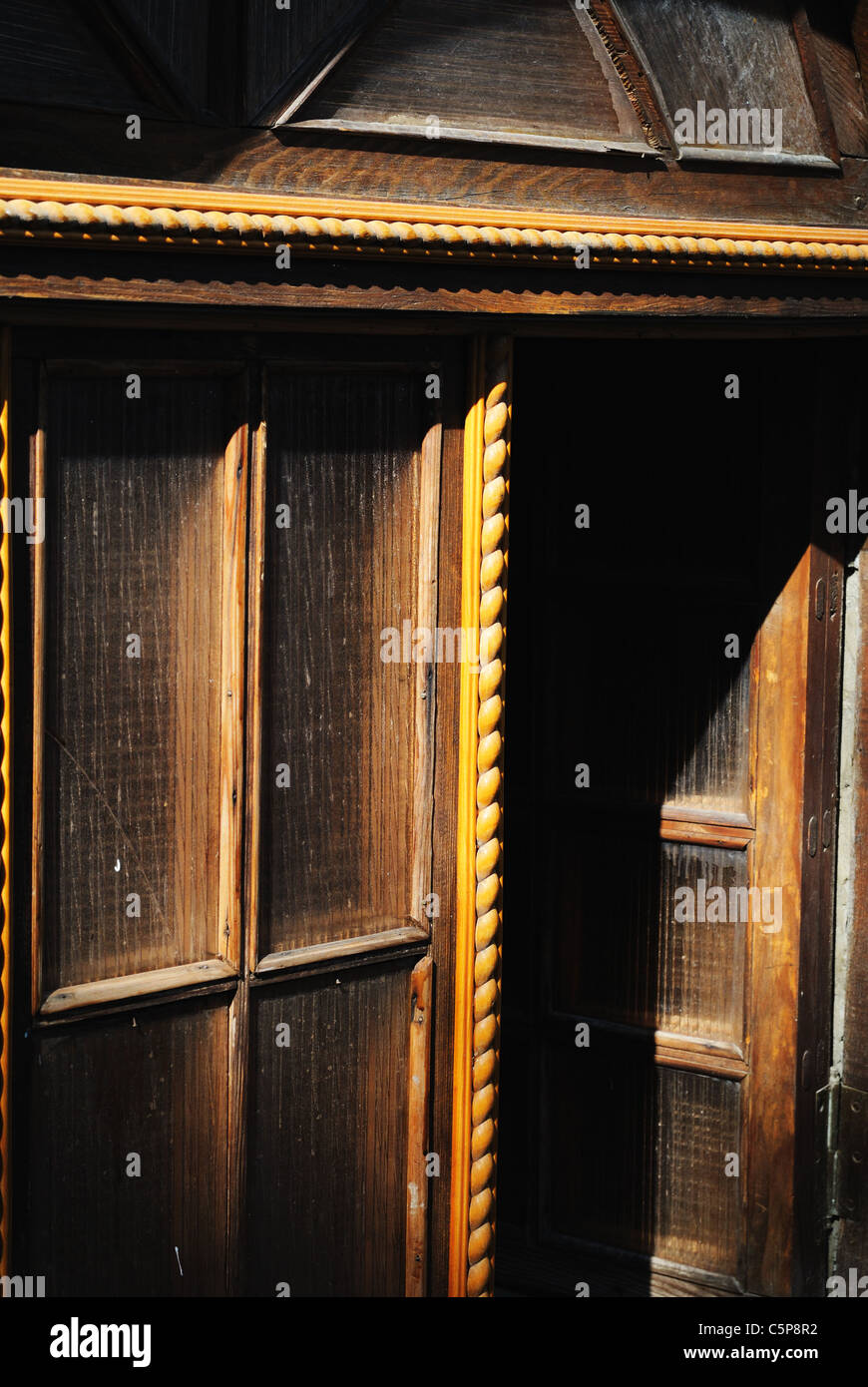 House window exterior, Crimea, Ukraine Stock Photo - Alamy