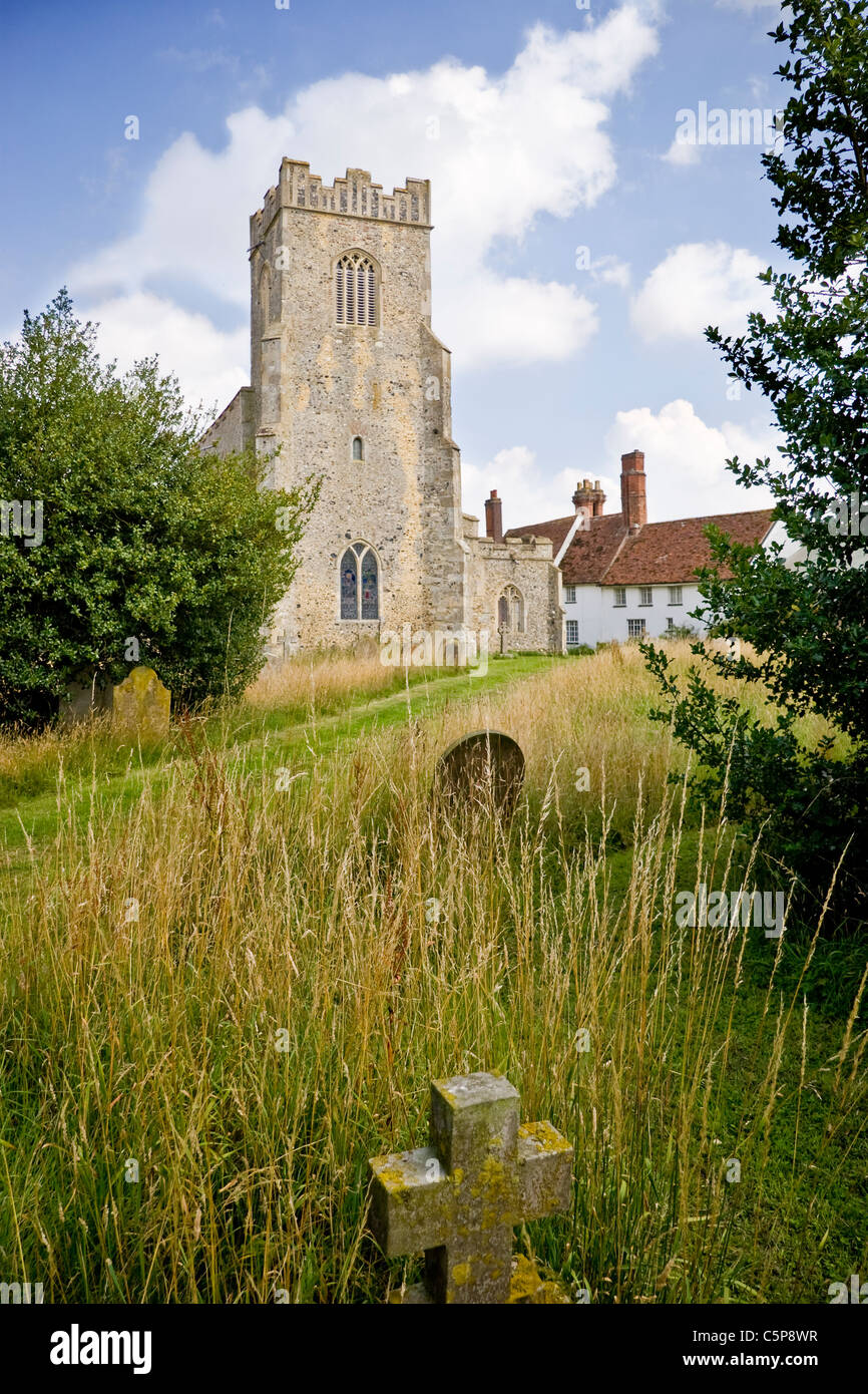 St Bartholemew Church, Groton, Suffolk England Stock Photo - Alamy