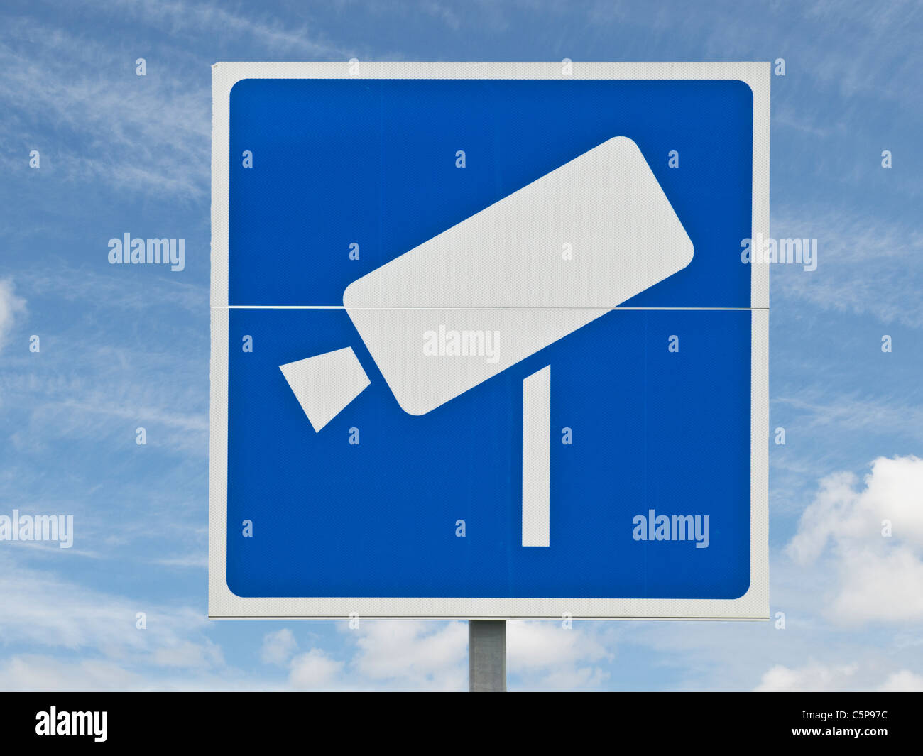 Verkehrszeichen "Geschwindigkeitsüberwachung", Schweden, Europa | road ...