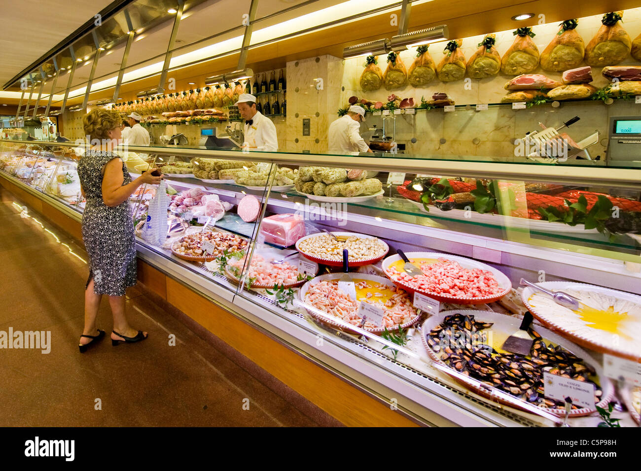 Peck grocery store, Milan, Lombardy, Italy Stock Photo - Alamy