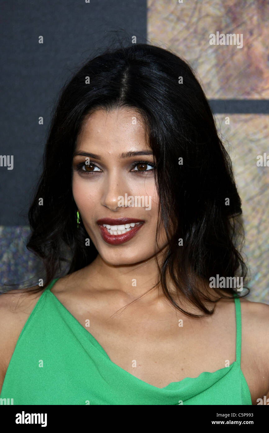 FREIDA PINTO RISE OF THE PLANET OF THE APES. LOS ANGELES PREMIERE ...