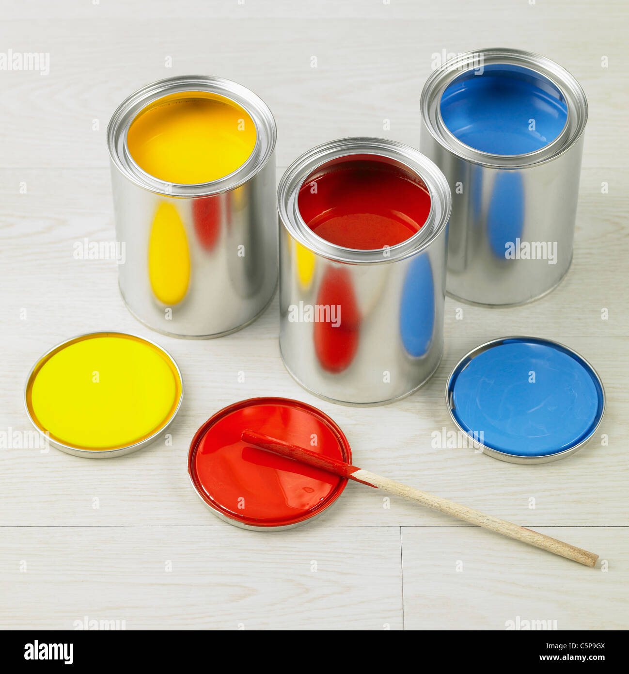 Various paint colors Stock Photo - Alamy