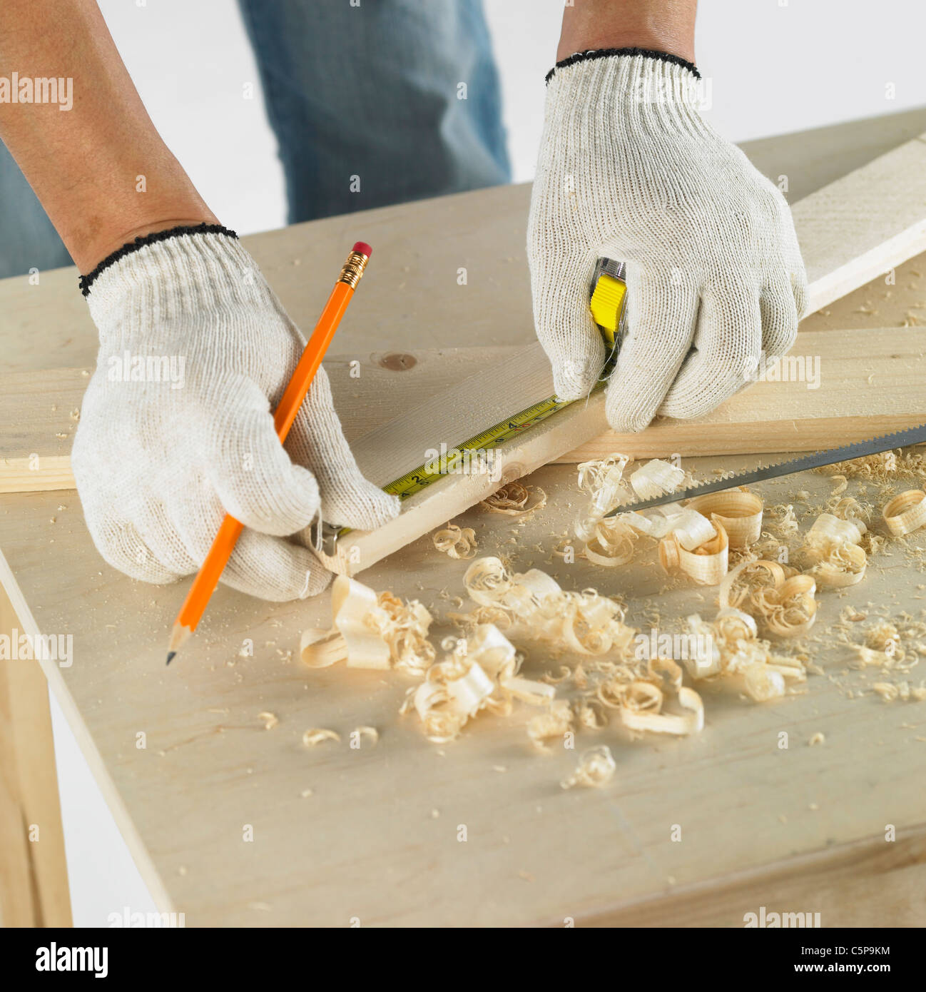A person woodworking Stock Photo - Alamy