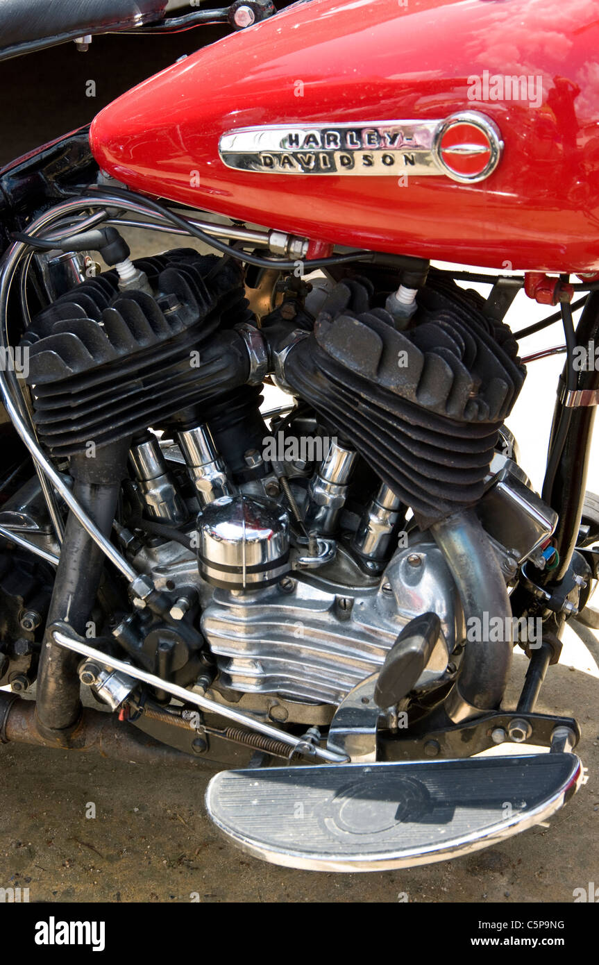 Harley davidson vintage hi-res stock photography and images - Alamy