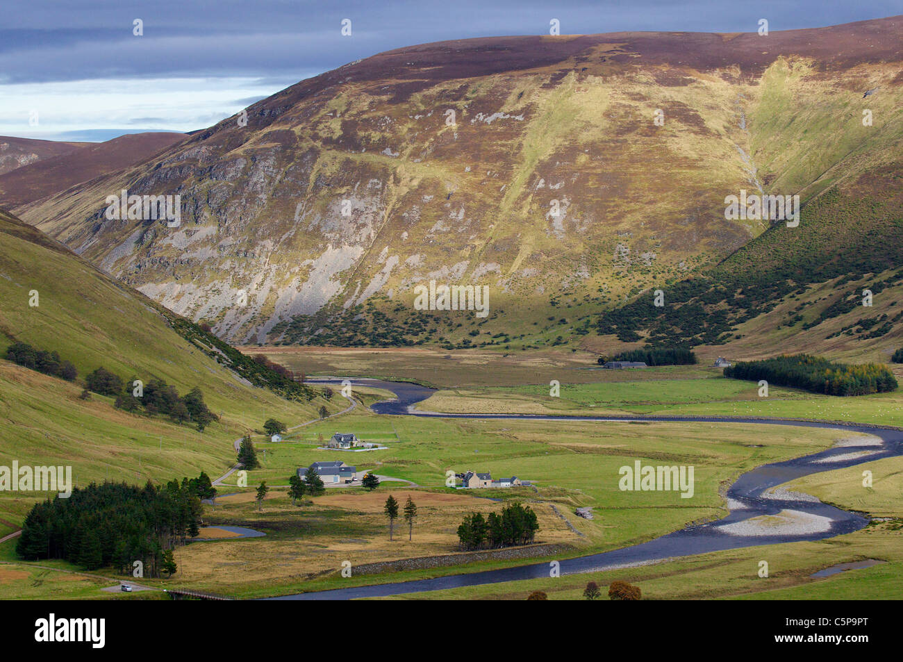 Findhorn Valley, Scottish Highlands, UK Stock Photo - Alamy