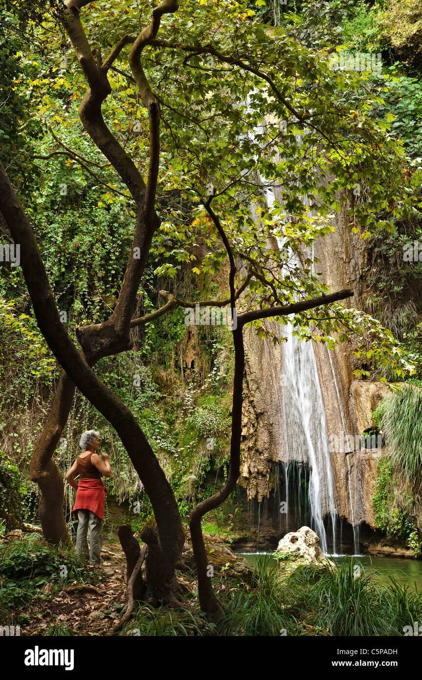 Messinia waterfall hi-res stock photography and images - Alamy