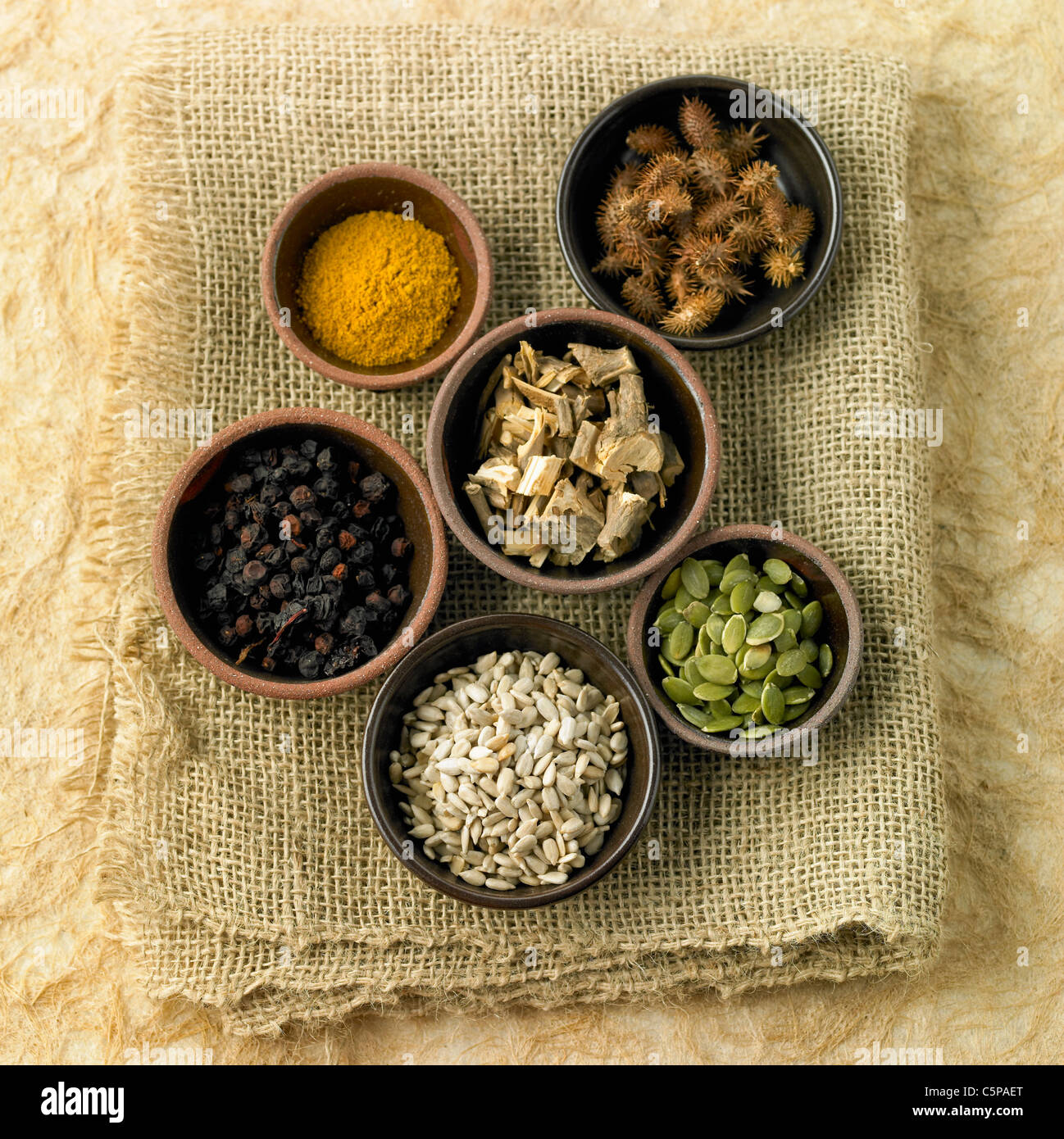 Various medicinal herbs Stock Photo - Alamy