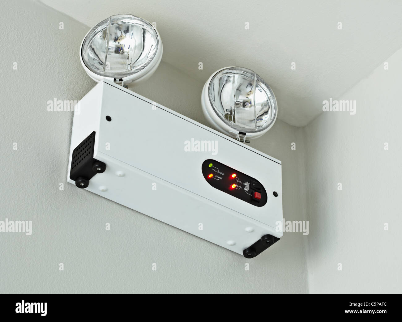 A device for alarm mounted on the wall in the room Stock Photo - Alamy