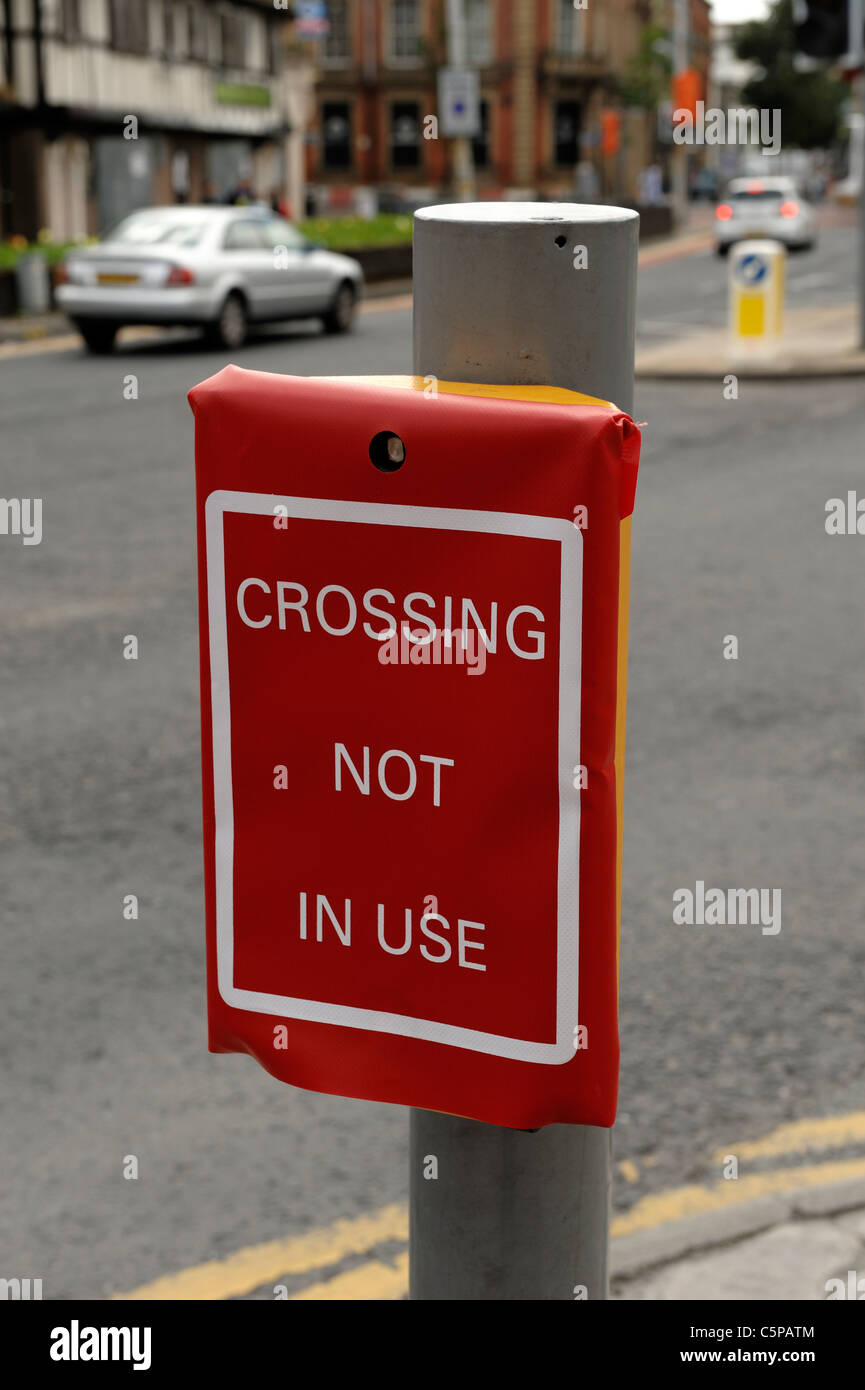 Pedestrian Crossing Not In Use Stock Photo - Alamy
