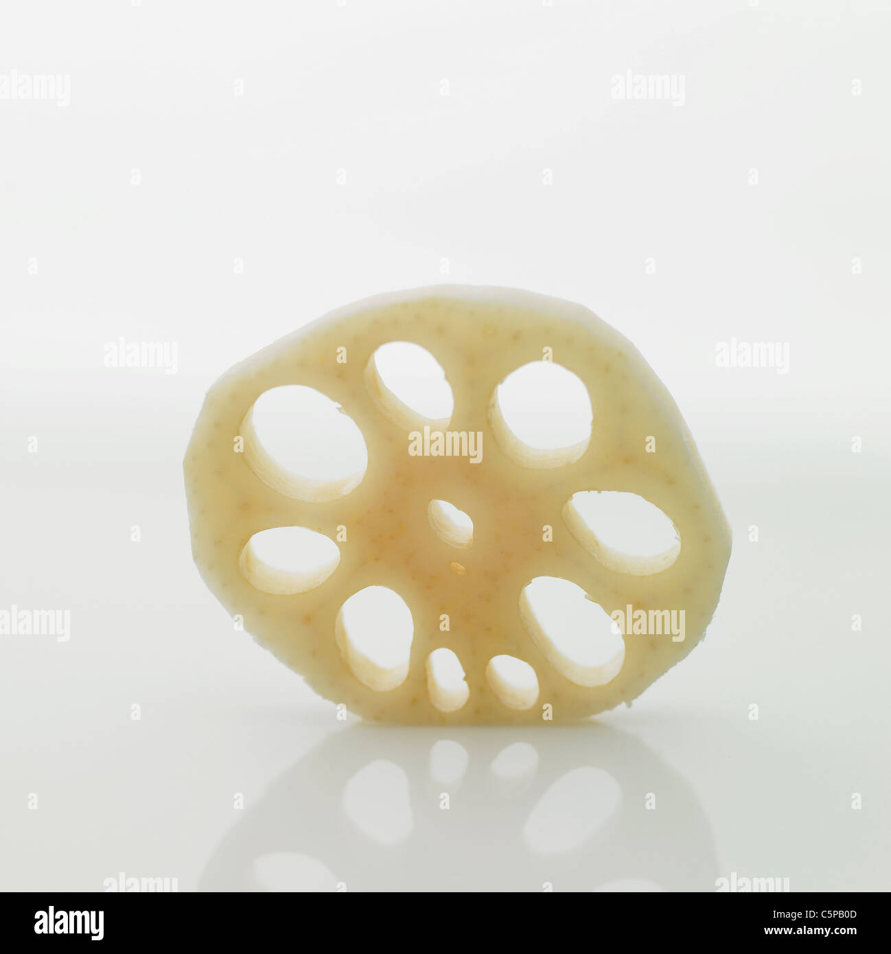 Lotus root slice Stock Photo - Alamy