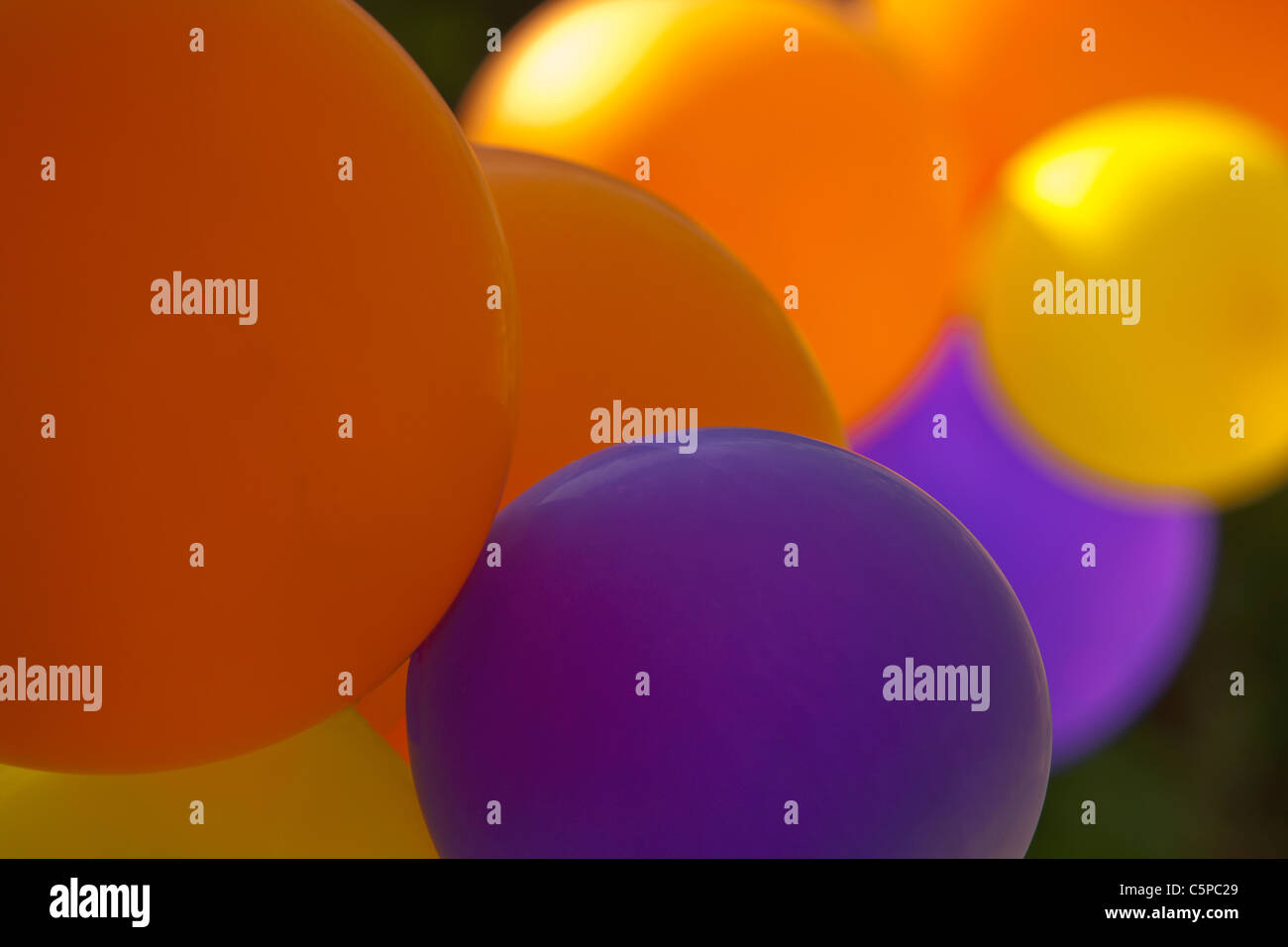 Orange balloons hi-res stock photography and images - Alamy