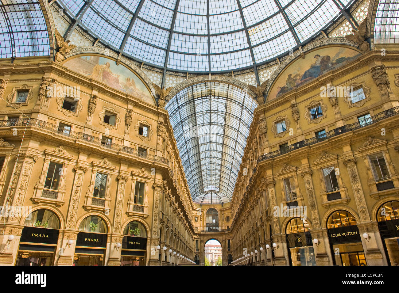 Galleria Vittorio Emanuela, Milan, Lombardy, Italy Stock Photo - Alamy