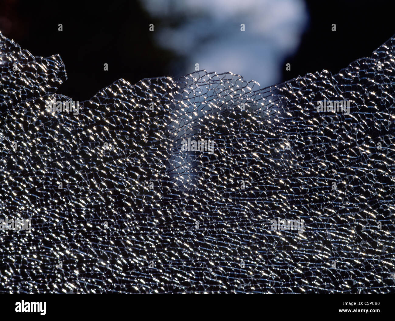 Smashed windscreen hi-res stock photography and images - Alamy