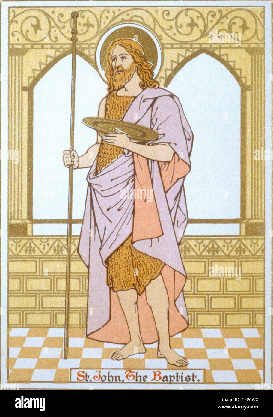John the baptist religious saint hi-res stock photography and images - Alamy