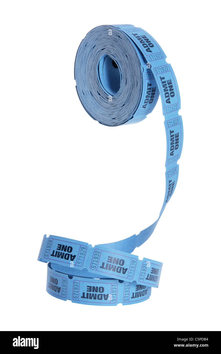 Roll of entry tickets hi-res stock photography and images - Alamy