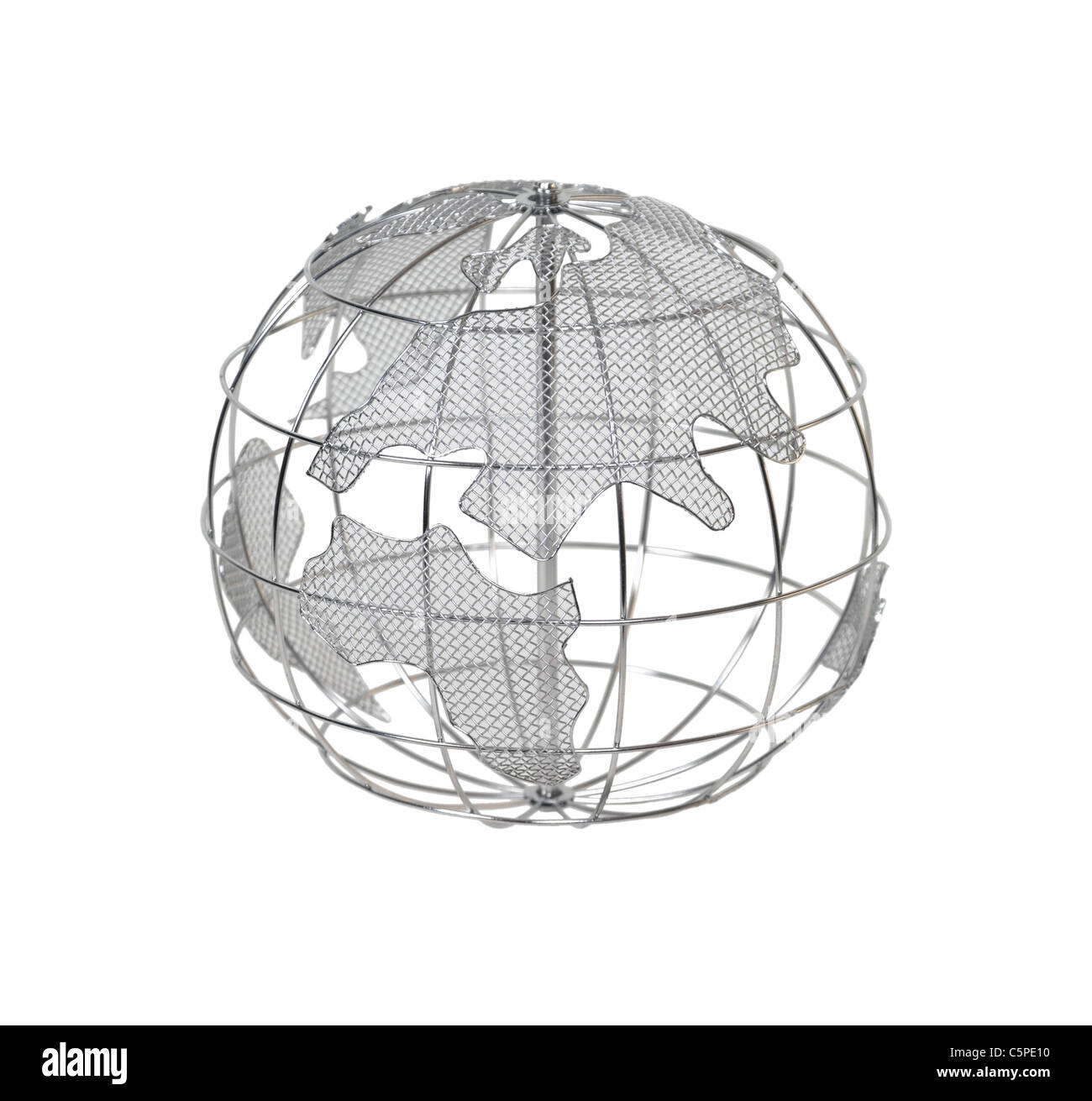 White Wire Globe Png