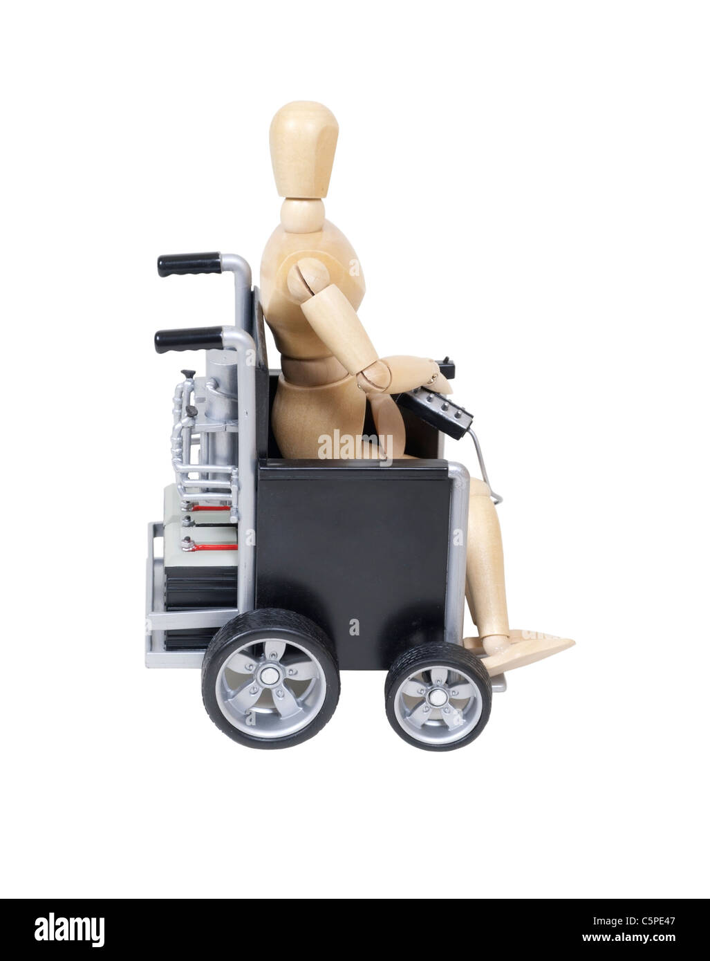 Wheelchair model Cut Out Stock Images & Pictures - Alamy