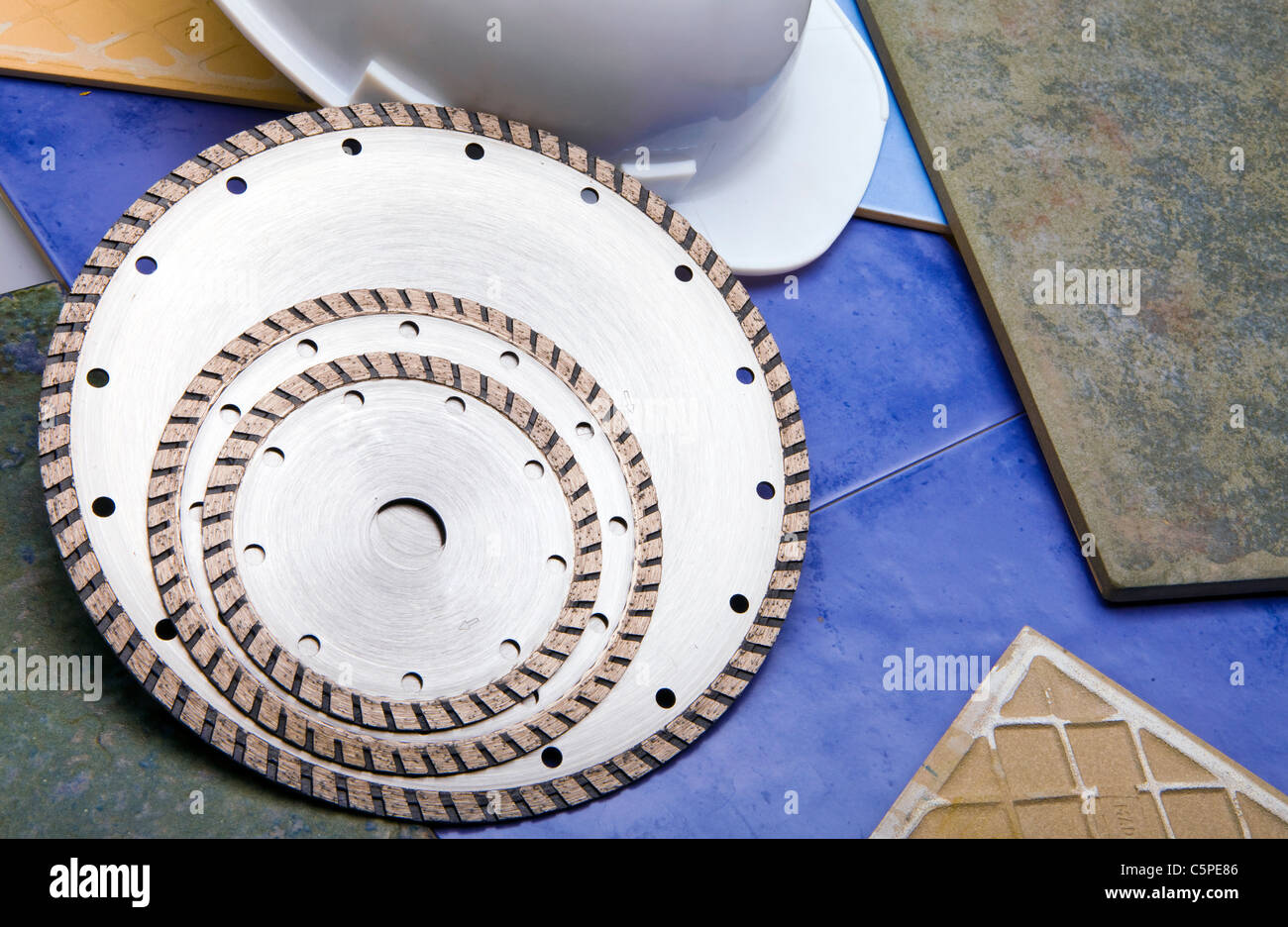 Diamond for cutting of tile Stock Photo - Alamy