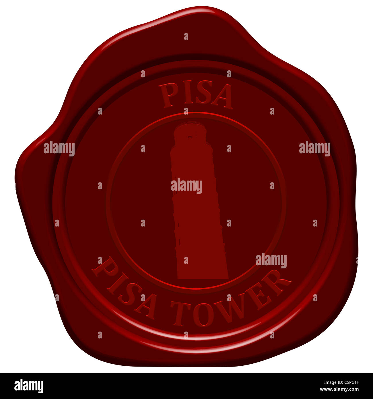 Pisa stamp hi-res stock photography and images - Alamy