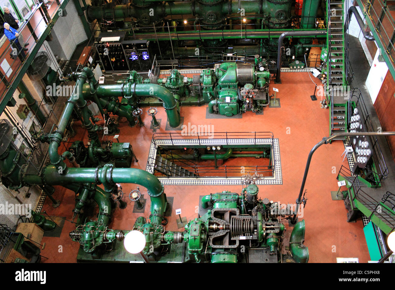 Steam turbine engines hi-res stock photography and images - Alamy